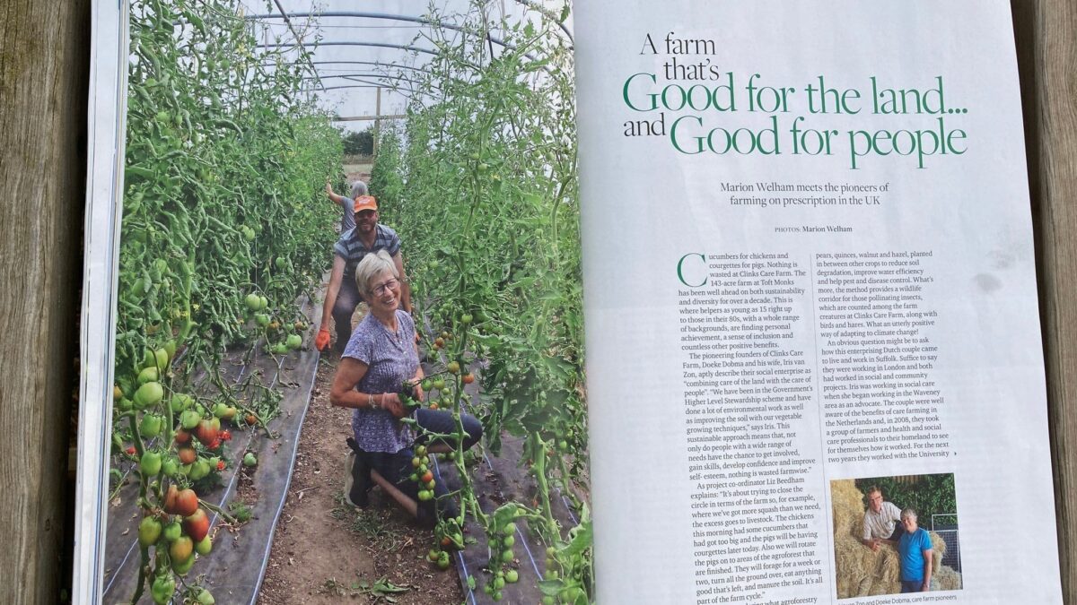 Latest News - Clinks Care Farm